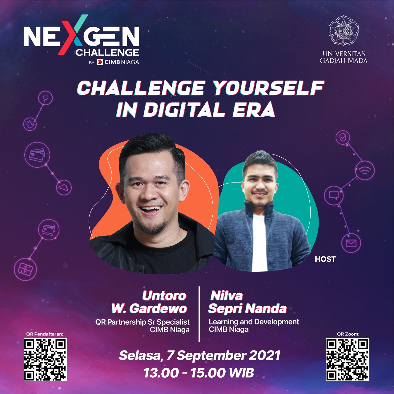 Webinar NEXGEN – Challenge Yourself in Digital Era – Kreativitas UGM