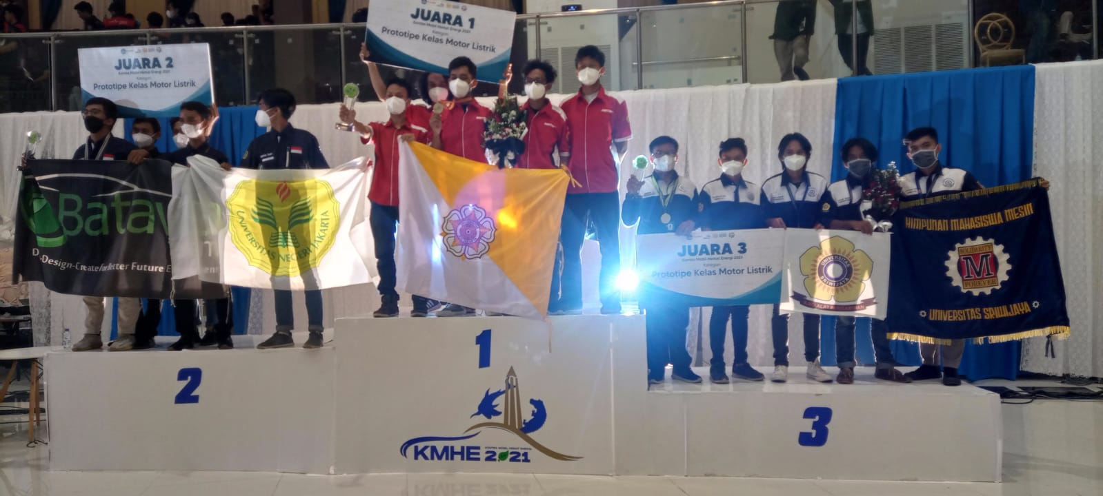 Tim SEMAR UGM Raih Dua Gelar Juara dalam Kontes Mobil Hemat Energi 2021 ...