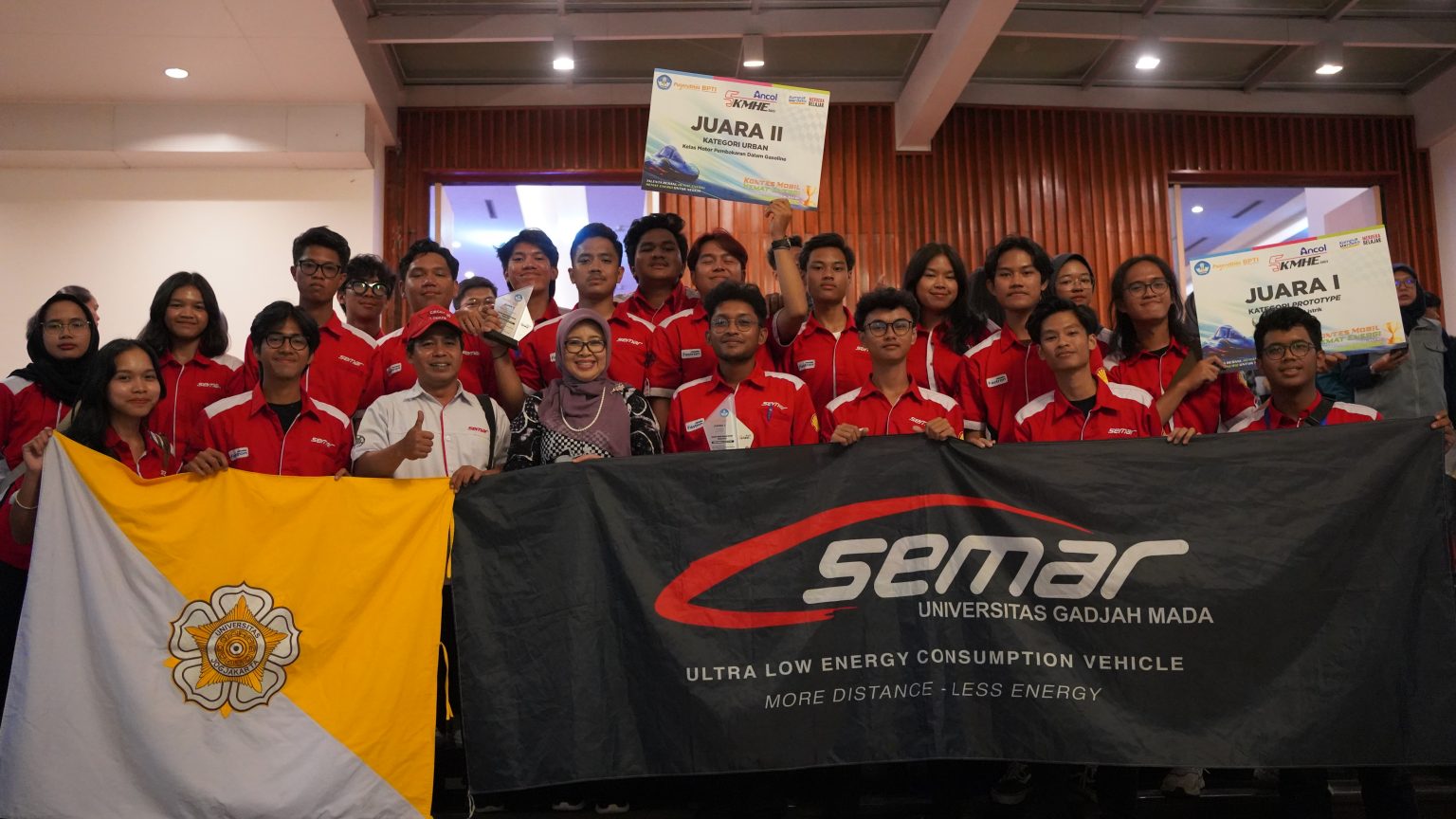 Semakin Bersinar Semar UGM Raih 2 Gelar Juara pada Kontes Mobil Hemat ...